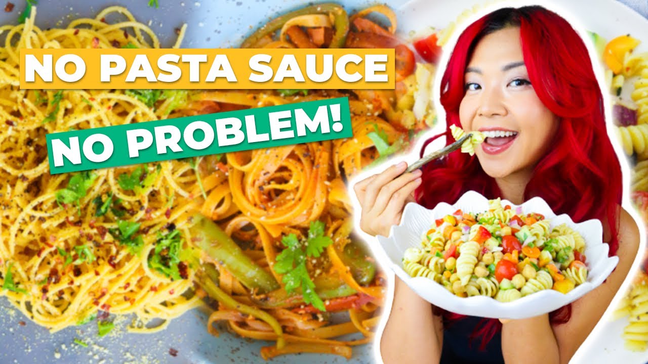 Lazy Pasta Recipes In Under 10 Minutes (No Sauce Needed)