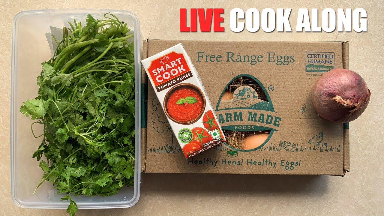 Live Cook Along: Ingredients In Video Description