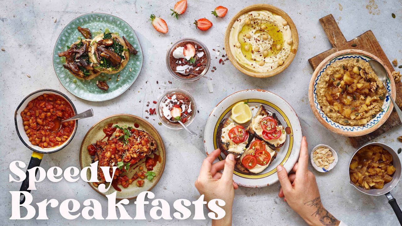 Top 5 EASY Plant Based Breakfast Recipes