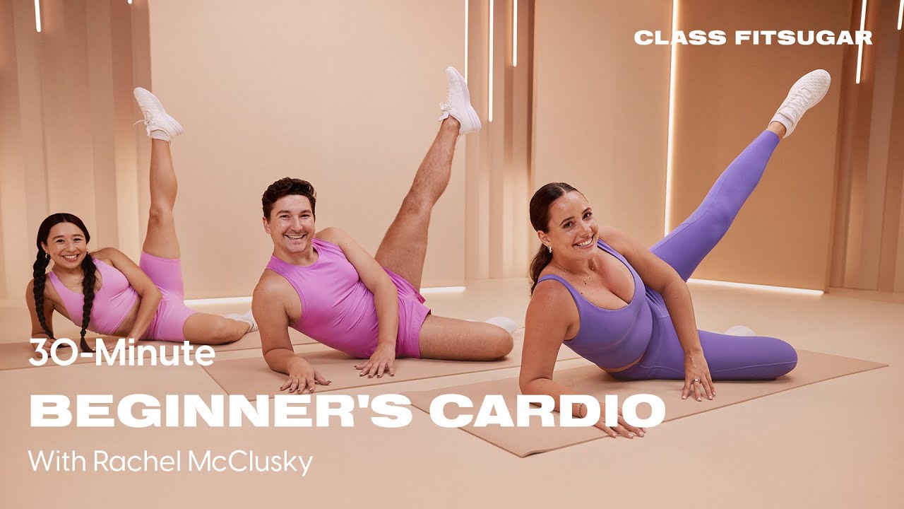 30-Minute Beginner's Floor Cardio With Rachel McClusky | POPSUGAR FITNESS
