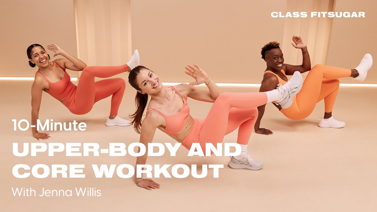 10-Minute No-Equipment Upper-Body And Core Workout