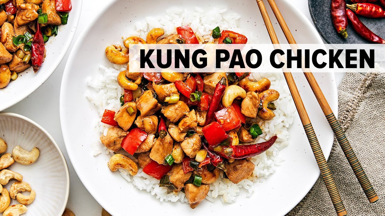 KUNG PAO CHICKEN | I'm Obsessed With This Stir Fry Recipe!