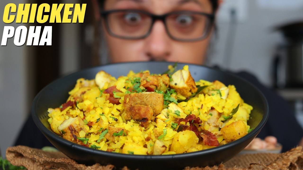 The BEST ALU POHA Recipe
